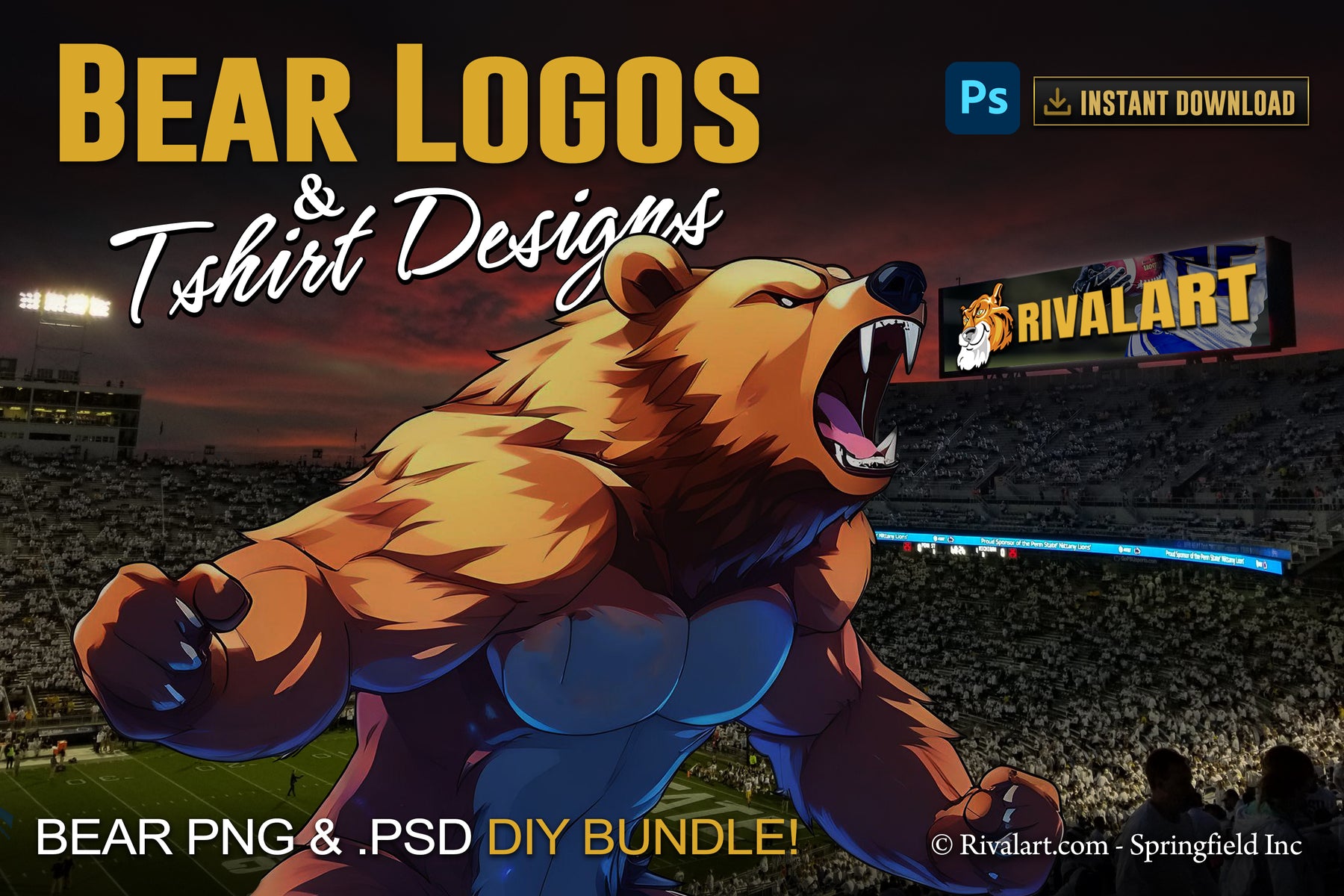 Rivalart - Get Premium Logos, Mascot & Sport T-Shirt Designs & More!