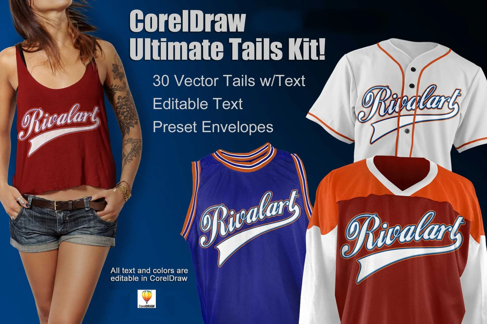 CorelDraw Logos & T-shirt Designs