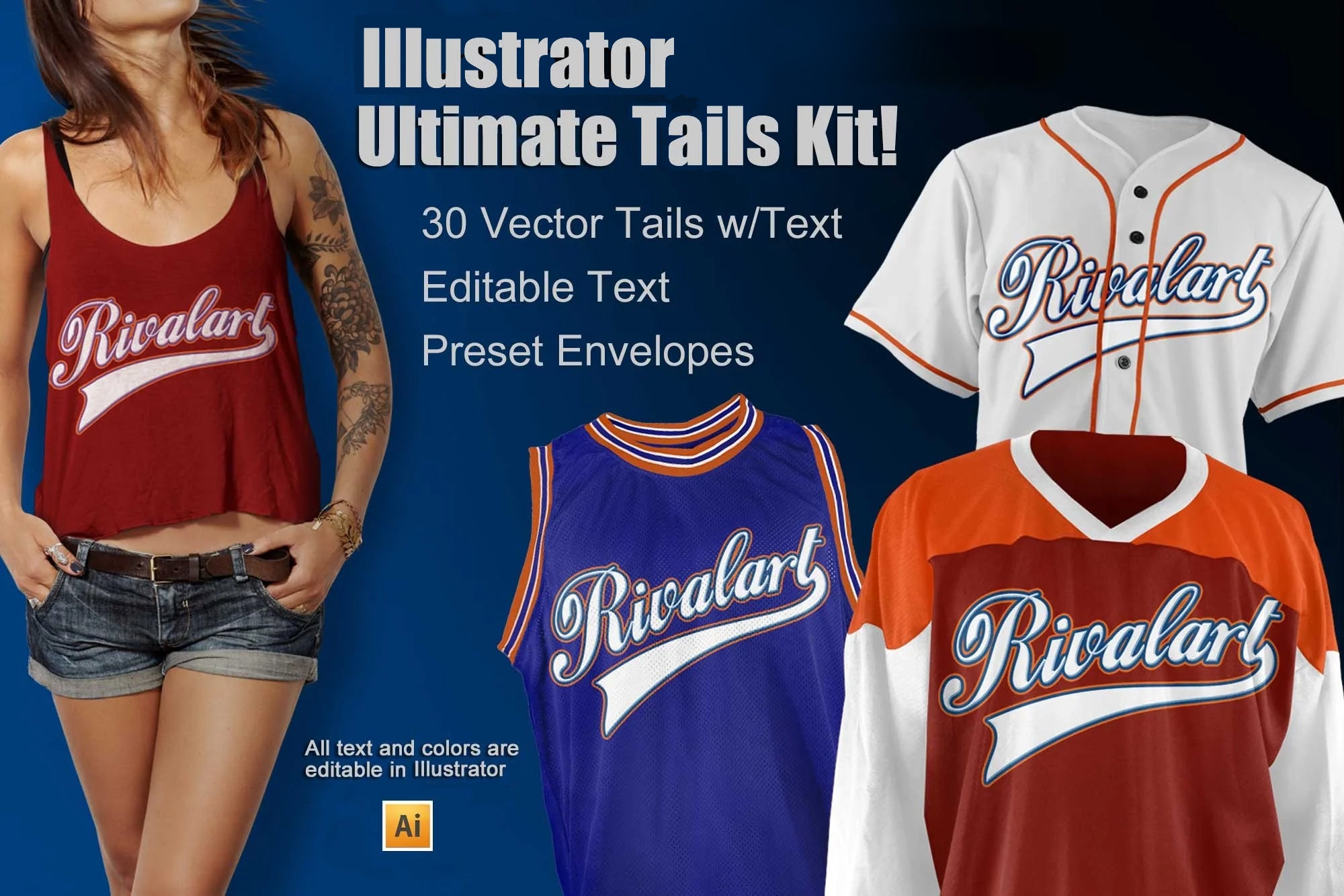 Fabulous Tails Kit (for Adobe Illustrator)