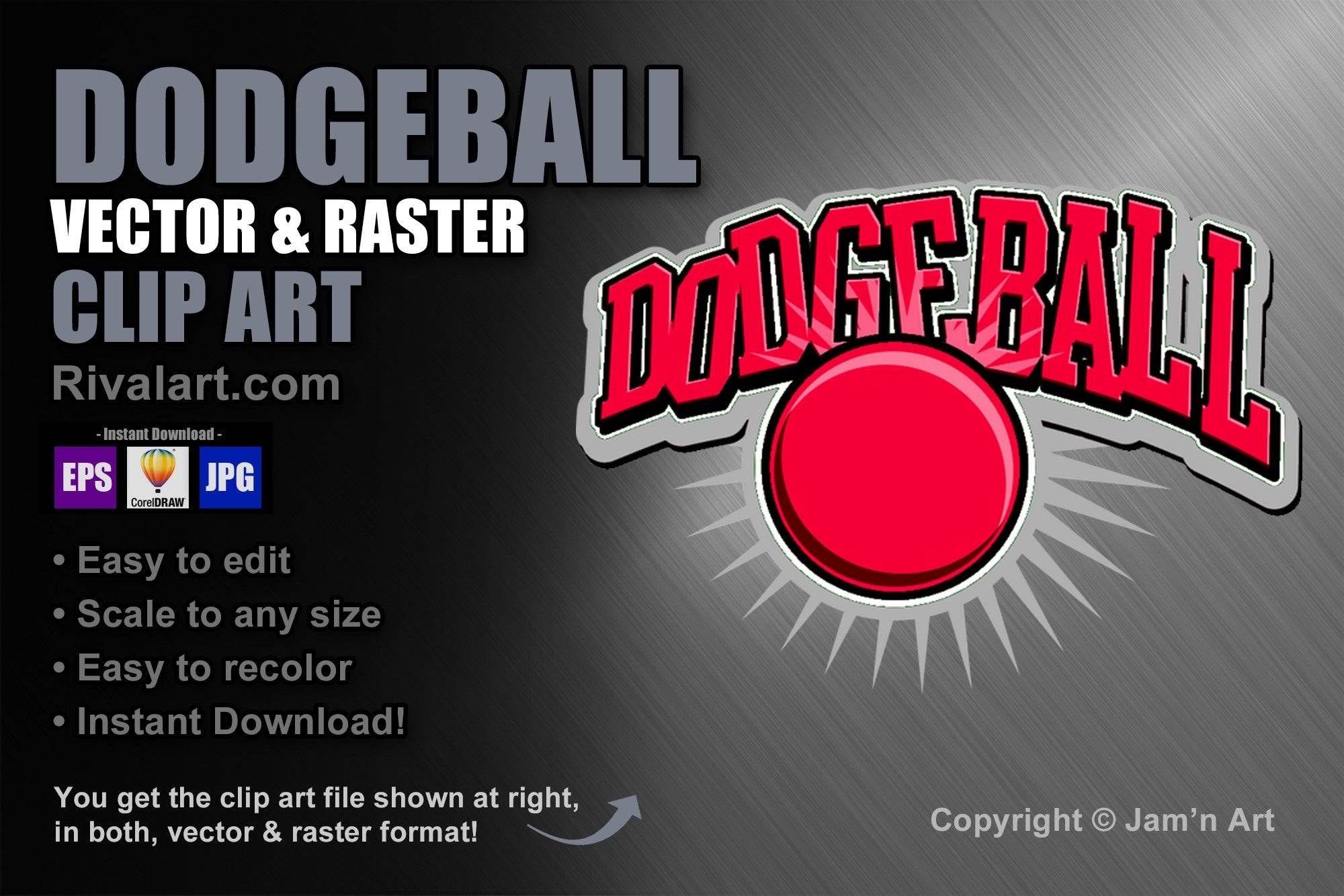 Dodgeball Logo