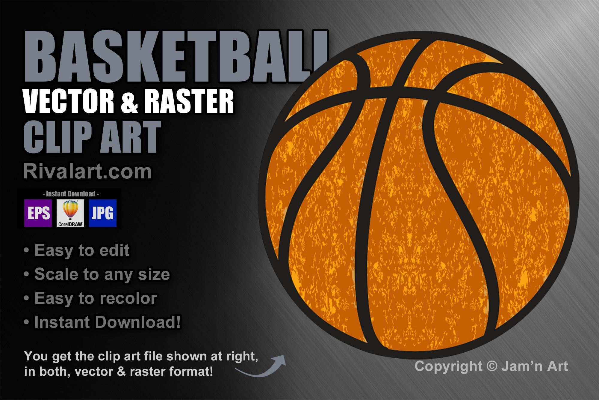 Basketball Graphic Art